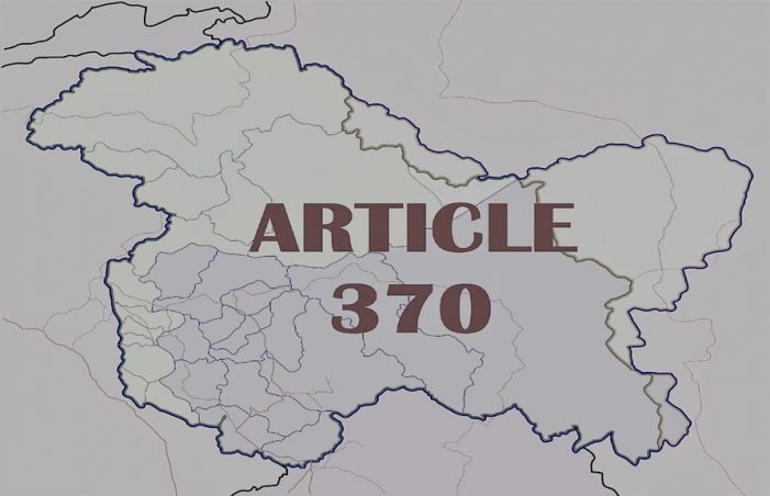 ‘Ambedkar never accepted Article 370’ | Kashmir Reader